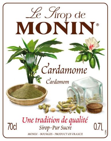 Monin CARDAMON - Σιρόπι Κάρδαμο | Barista eShop