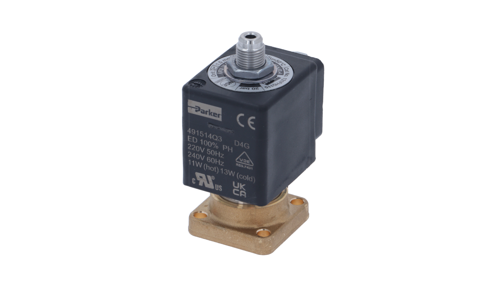 ΗΛΕΚΤΡΟΒΑΛΒΙΔΑ 3 ΔΡΟΜΩΝ PARKER 220/240V 11W | Barista eShop